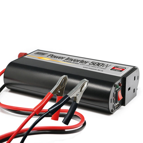 Maypole 500W 12V/230V Power Inverter With USB
